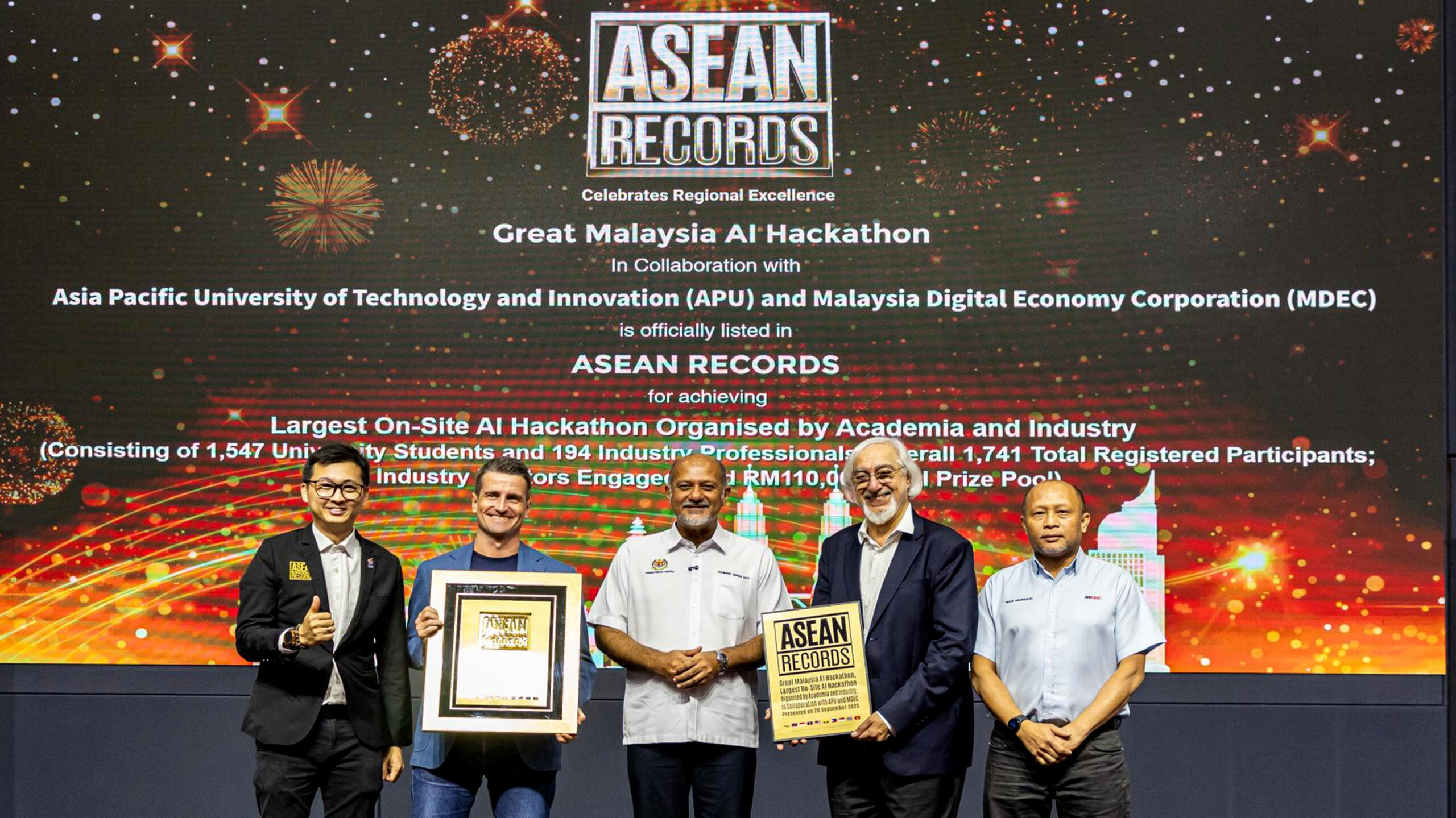 Great Malaysia AI Hackathon Achieves ASEAN Records Recognition - ASEAN HUB